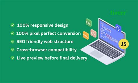 Convert Figma Psd Xd To Responsive Html Bootstrap Tailwind Css And Javacscript By Themilon