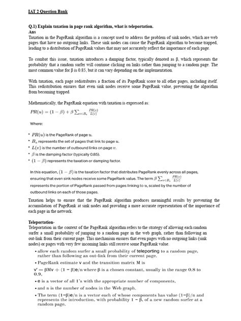 BDA IAT2 Theory | PDF | Cluster Analysis | Applied Mathematics