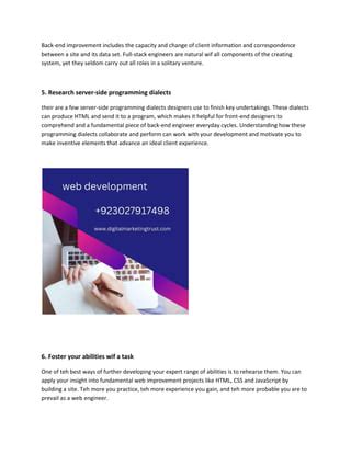 Web Development Training In Lahore Pdf