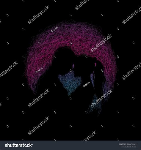 Doodle Art Man Woman Sketch Illustration Stock Illustration 2155755369 Shutterstock