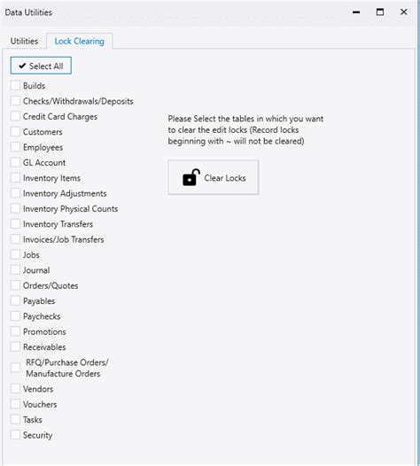 data utilities paradigm erp by paragon documentation