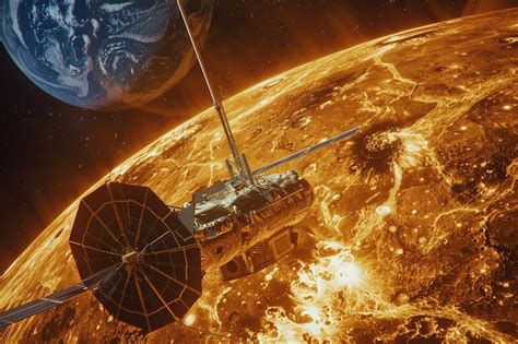 premium photo convey the transformative experience of space prob generative ai