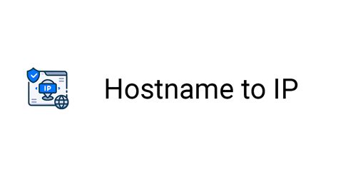 Hostname To Ip Convert Domain Name To Ip Address
