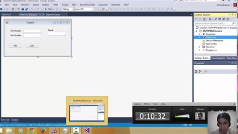 Creating Soap Service And Consume It In Both Php And C Youtube