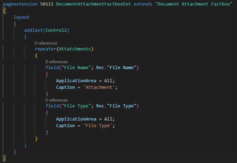 Dynamics 365 Business Central Adding A Factbox With A List Of Attachments Dynamics 365 Lab