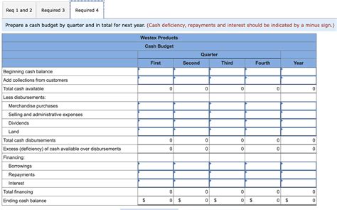 solved required 1 calculate the expected cash collections