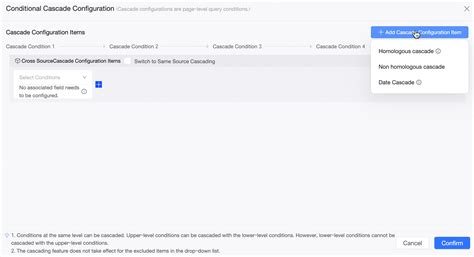 How To Associate Query Controls Through Configuring Conditional Cascade