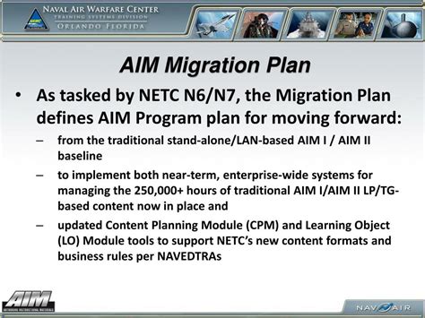 Ppt Netc N6 Status Update On Aim In The Netc Enterprise Architecture Powerpoint Presentation