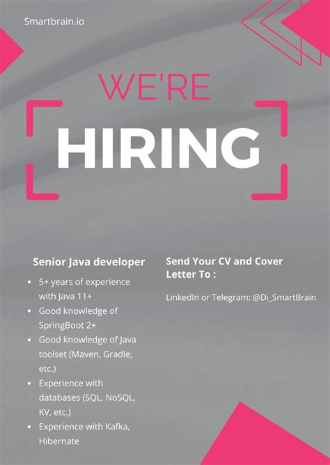 diana sheraburko on linkedin java vacancy java developer job