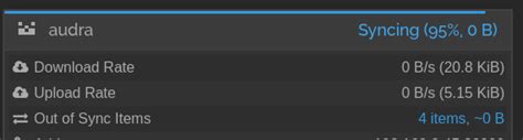 Out Of Sync Items Report 0 Items When Syncing 0 Byte Files · Issue 8334 · Syncthing