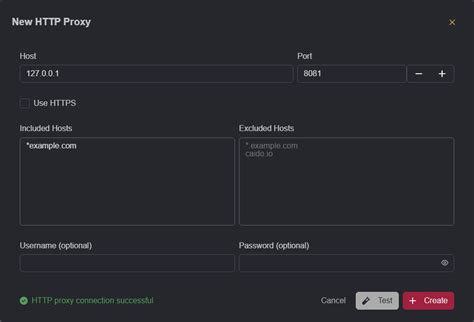 Upstream To Another Proxy Documentation
