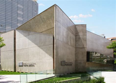 Folded Concrete And Latticed Timber Form São Paulo Cultural Centre