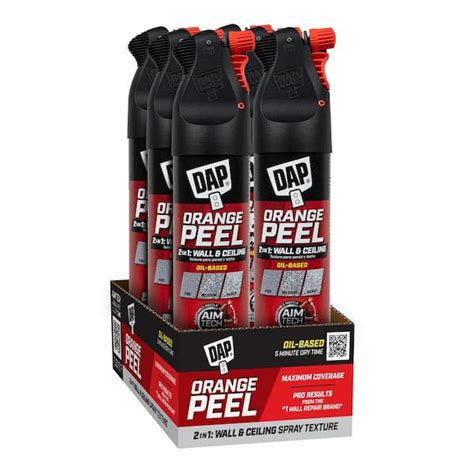 Have A Question About Dap Spray Texture 25 Oz Orange Peel Oil Based 2