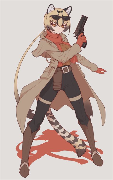 Notora Ocelot Kemono Friends Revolver Ocelot Kemono Friends Metal Gear Series Metal