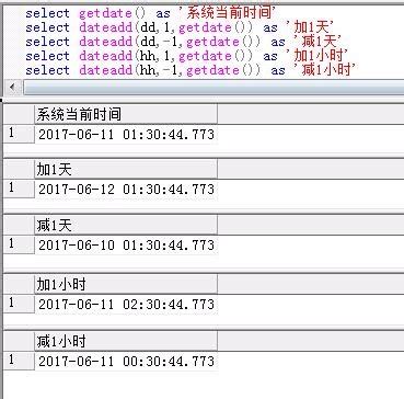 sql server 当天日期减去一天 应该如何写 程序员大本营