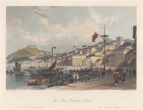 George Wright China Macao 1847 The Map House