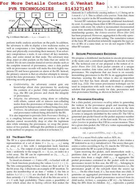 A Lightweight Secure Scheme For Detecting Provenance Forgery And Pack