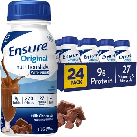 Ensure Original Nutrition Shake With Fiber 9g High Quality Protein