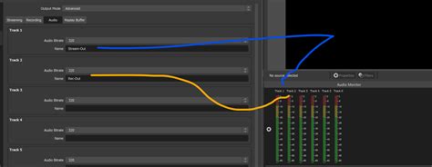 use name of track in audio monitor · issue 36 · exeldro obs audio