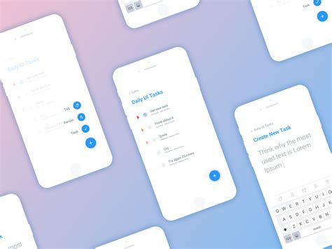 Daily Ui 042 Todo List Free Sketch Source On Behance