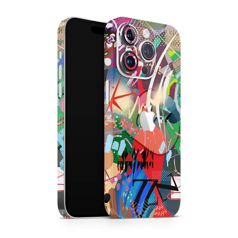 3d Embossed Skin Wrap For Apple Iphone Z Graffiti Skinslegend