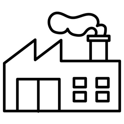 Premium Vector Industry Icon