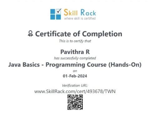 Pavithra R On Linkedin Skillrack Java