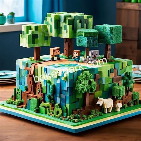 Minecraft Birthday Cake Ideas Minecraft Cakes Ideas Gazhau