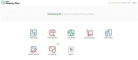 Zoho Finance Plus User Guide