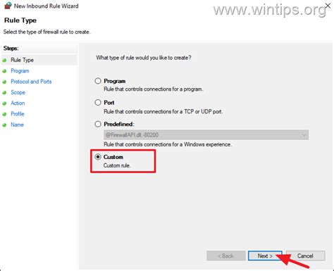 How To Allow Ping In Windows Firewall Wintips Org