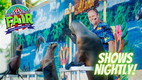 Sea Lion Splash At 2024 Bluegrass Fair Bluegrass Fair Lexington 6 June 2024