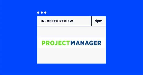 Projectmanager Review Pros Cons Features And Pricing