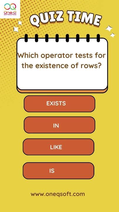 Sqlquiz Oneqsoft Sql Youtube