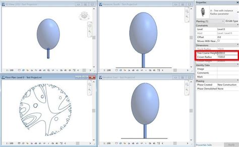 Create Revit Tree With Scalable 2d Plan And Elevation Symbols Rv Boost