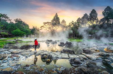 อุทยานแห่งชาติแจ้ซ้อน ที่เที่ยวลำปาง ต้มไข่น้ำแร่ แช่บ่อน้ำร้อน