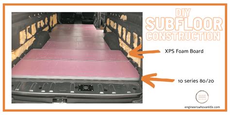 How To Install A Conversion Van Subfloor