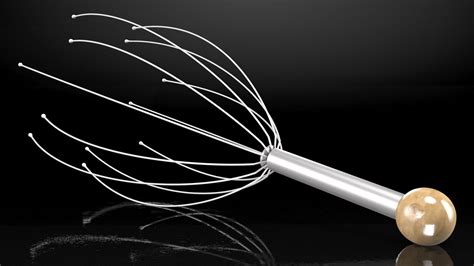 Head Massager Light 3d Model 19 3ds Blend C4d Fbx Max Ma Lxo