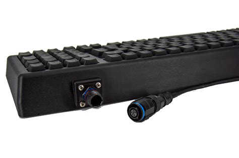 Rugged Full Travel Keyboard With Rugged Trackball Nsi