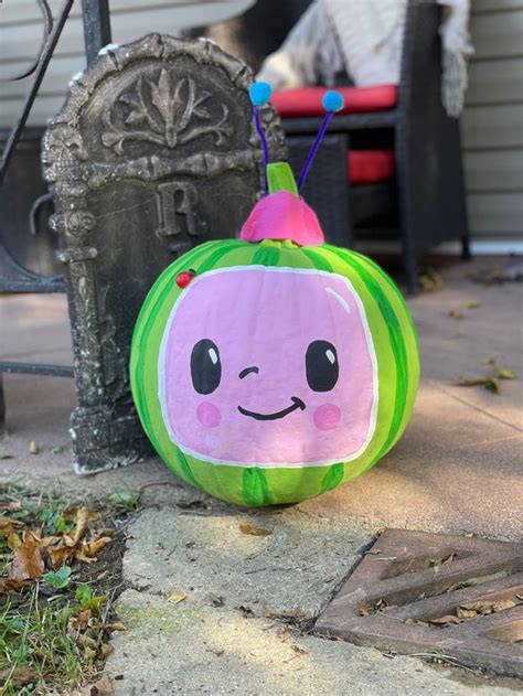 Cocomelon Pumpkin Pumpkin Carving Templates Halloween Pumpkin Crafts