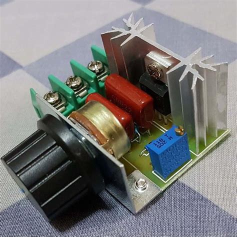 Jual Dimmer Scr 2000w Regulator Voltage Untuk Motor Gerinda Dimmer