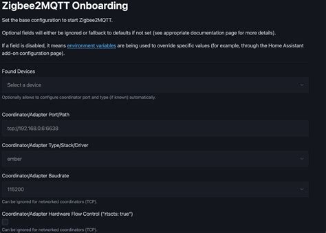Zigbee2mqtt No Frontend Other Than Onboardoing Zigbee Home Assistant Community