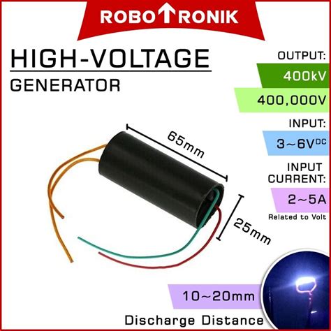 High Voltage Generator 400kv 1000kv 20kv Lazada