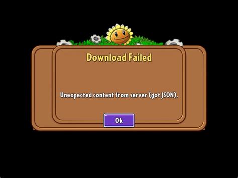 Json Error Upon Trying To Download Game Data On New Device R