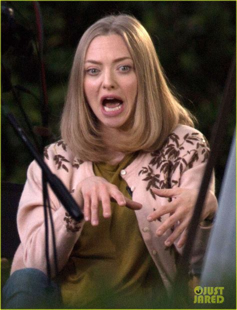 Amanda Seyfried Makes Funny Faces On The Last Word Set Photo 3599256