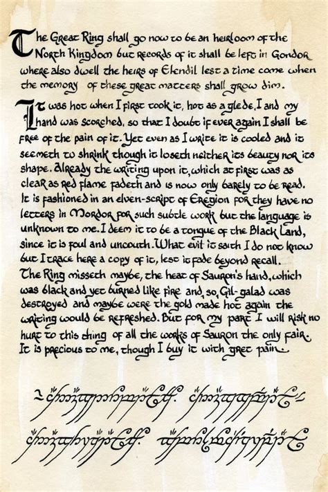 Best 13 Elvish Script It Looks As Lovely As It Sounds Artofit