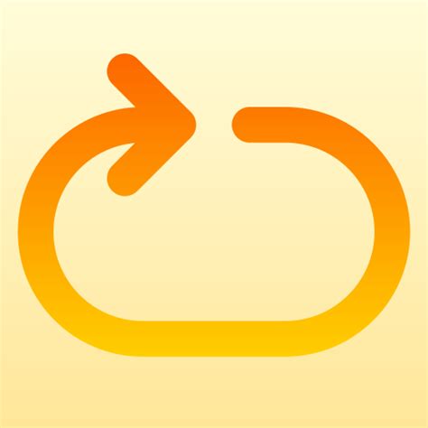 Repeat Generic Flat Gradient Icon