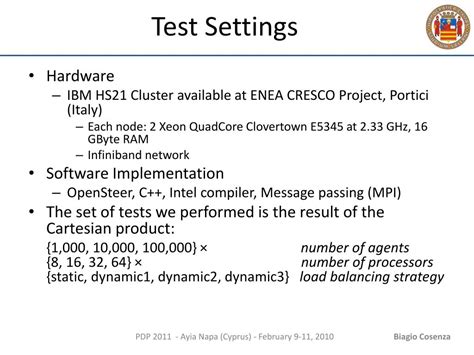 Ppt Distributed Load Balancing For Parallel Agent Based Simulations