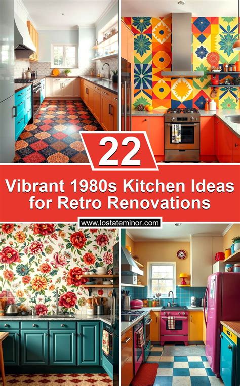 22 Vibrant 1980s Kitchen Ideas For Retro Renovations Lost At E Minor
