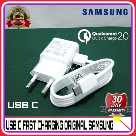 Jual Charger Casan Samsung Galaxy A11 M11 ORIGINAL 100 Fast Charging USB Type C Shopee Indonesia