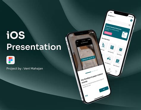 Ios Presentation Medical Record Keeping App Behance